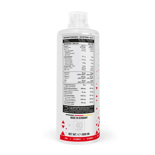 Collagen for Joints Fortigel 1000 ml Pineapple