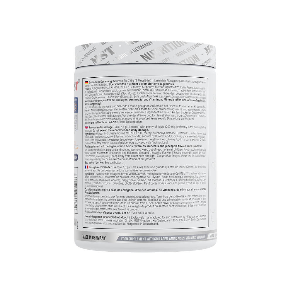 Collagen Beauty verisol 450g pineapple
